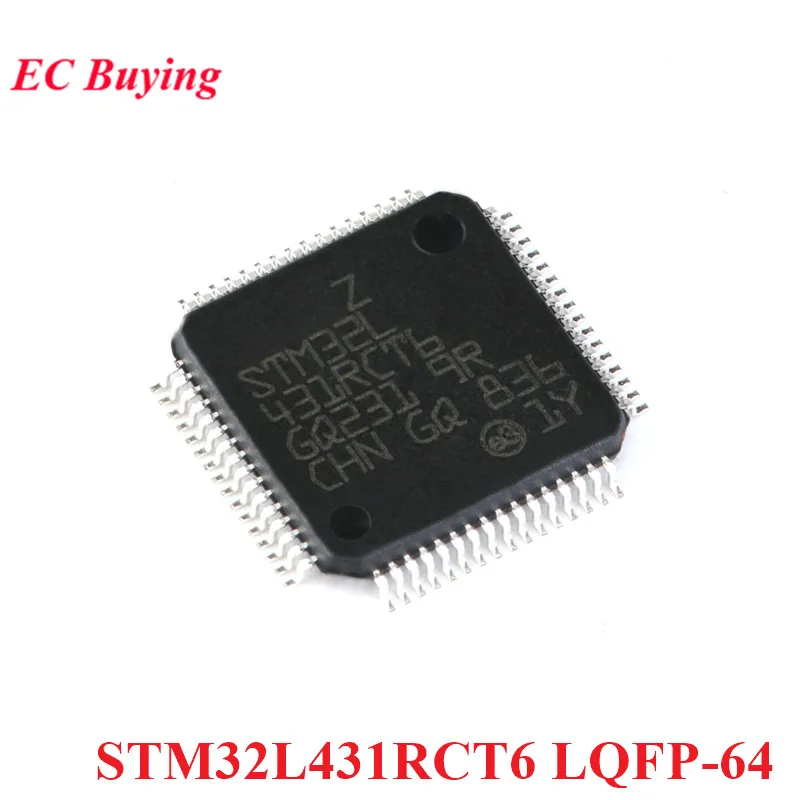 STM32L431RCT6 LQFP 64 STM32L431 STM32 L431RCT6 LQFP64 Cortex M4, microcontrolador MCU IC, Chip ...
