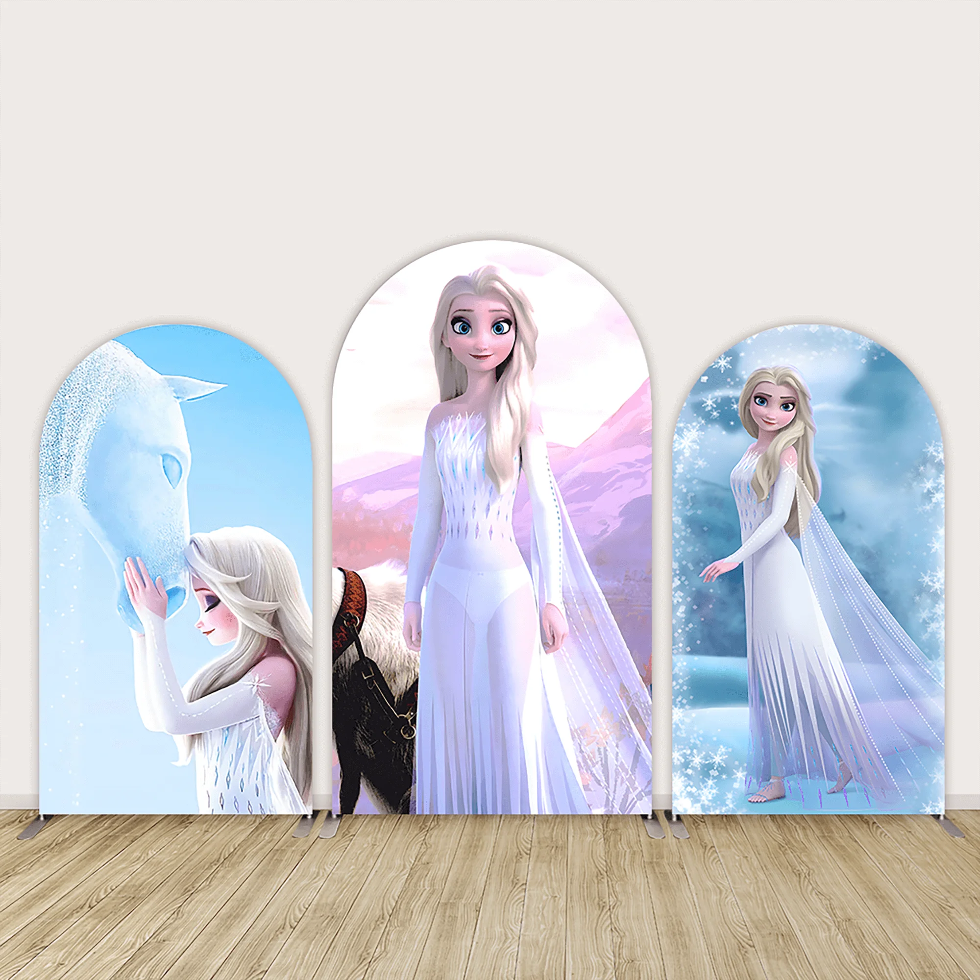 Fondo-de-Frozen-Anna-Elsa-Princess-Decoraci-n-de-cumplea-os-arco-de ...