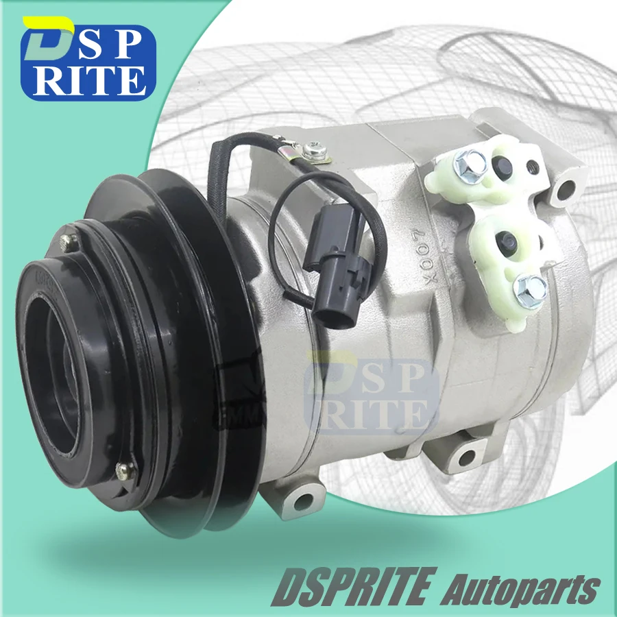 10S17C-4472203655-AC-Compressor-4472203656-For-MITSUBISHI-MONTERO ...