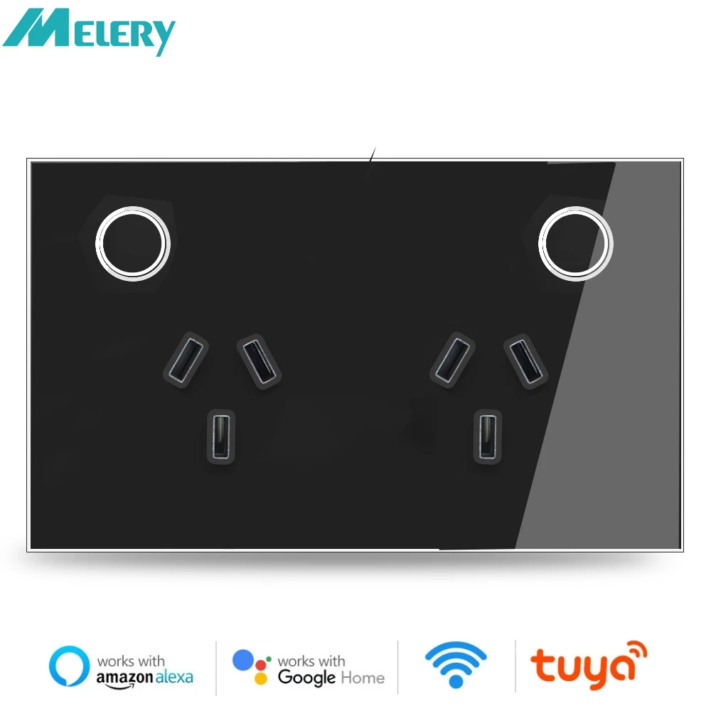 Wifi-Smart-Wall-Socket-AU-Electrical-Plug-Outlet-10A-Power-Touch-Sensor ...