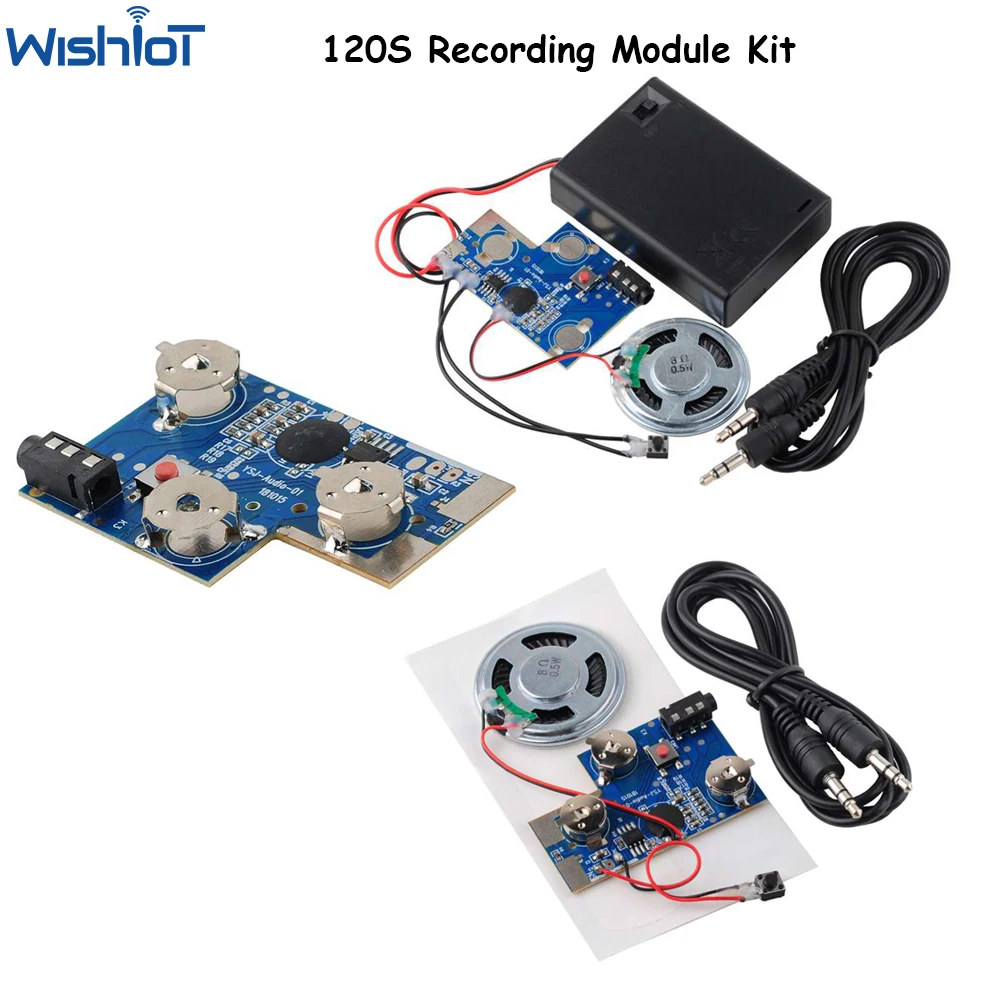 120-Seconds-Sound-Recordable-Module-MP3-Music-Player-Kit-Button-Control ...