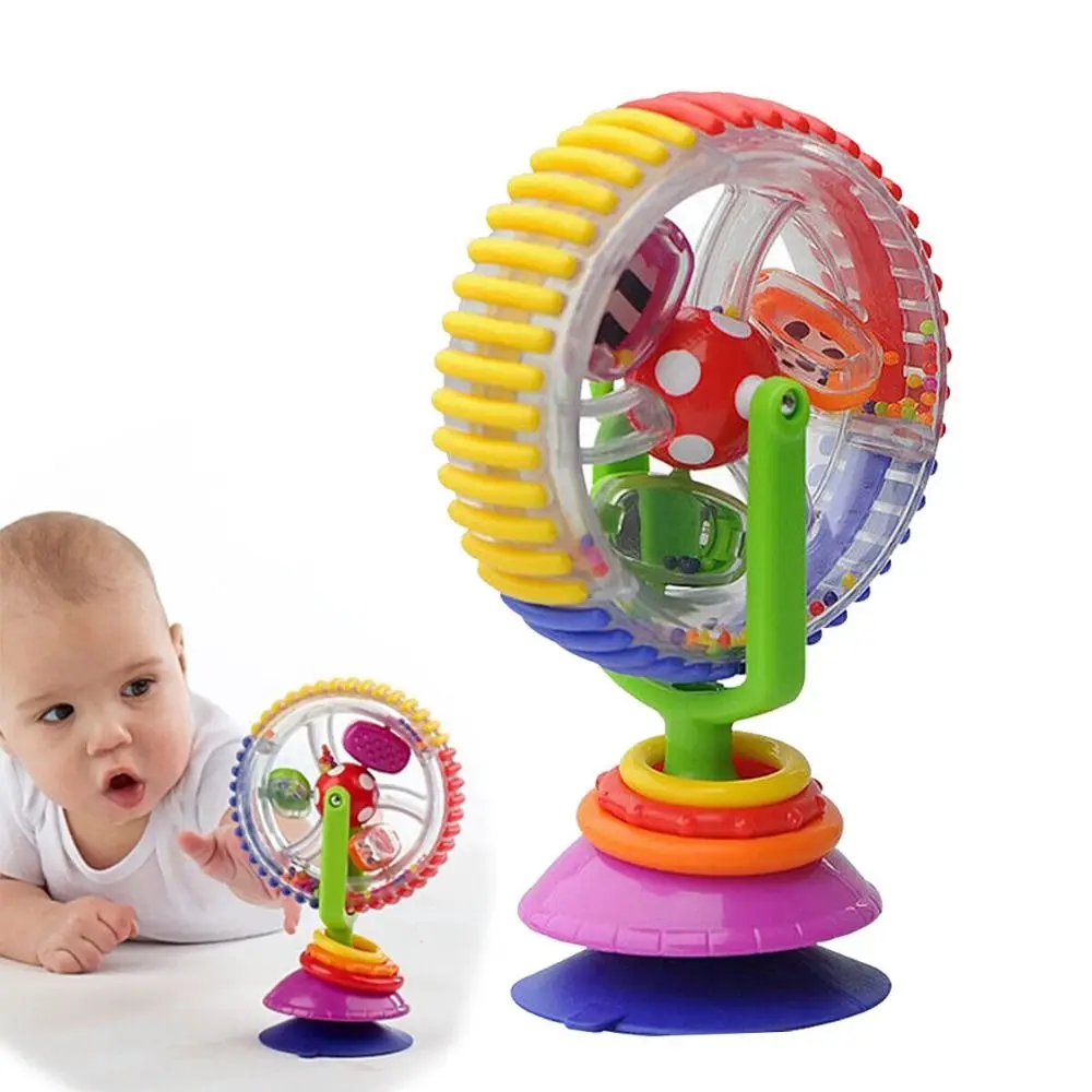 MultiFunction-Colorful-Baby-Beads-Suction-Chair-Toy-Rainbow-Ferris ...