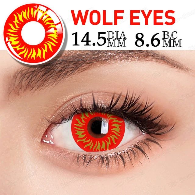 Wolf Eye Color Contacts