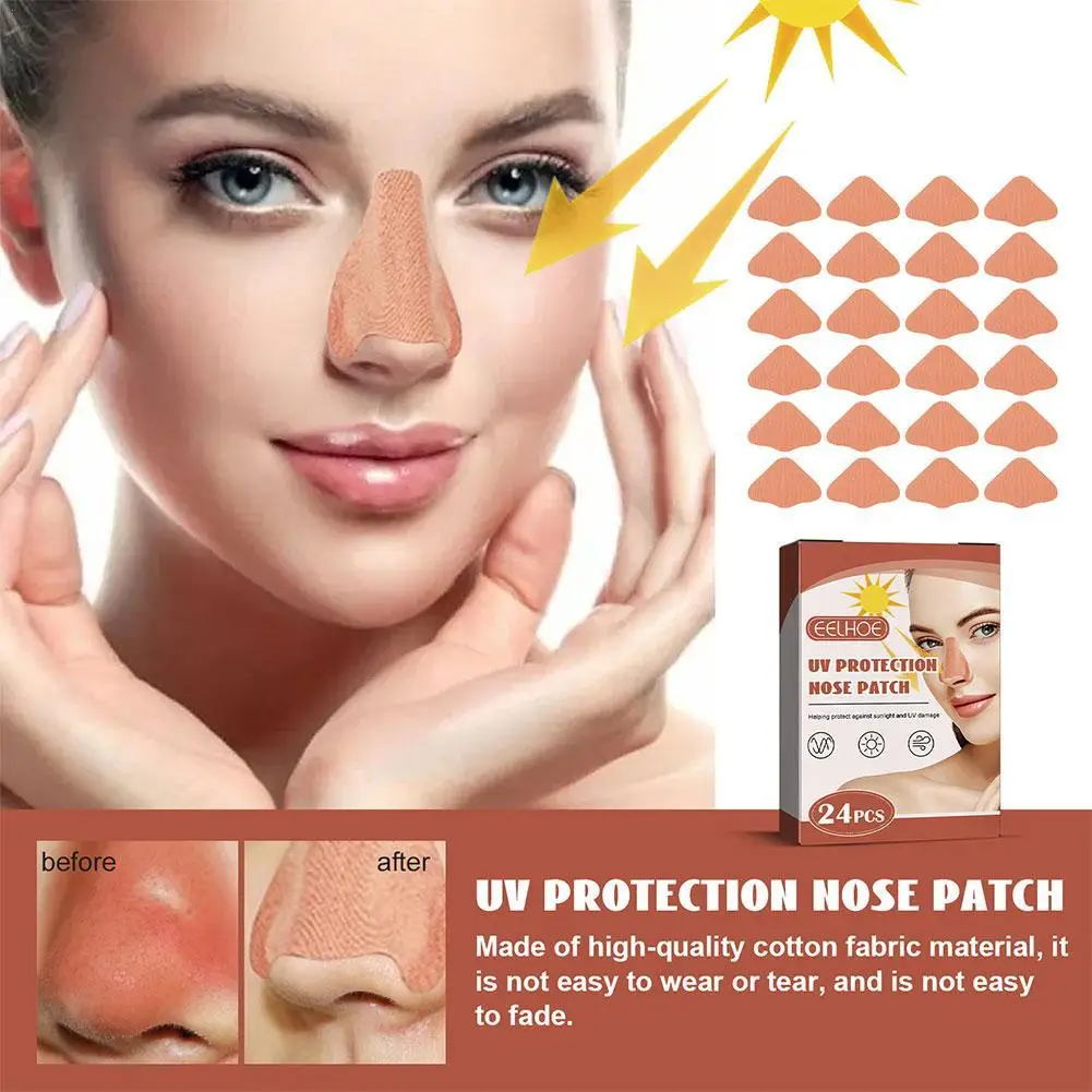 EELHOE Nose Sunscreen Nose Patch Light And Thin Anti Sun Sunblock UV ...