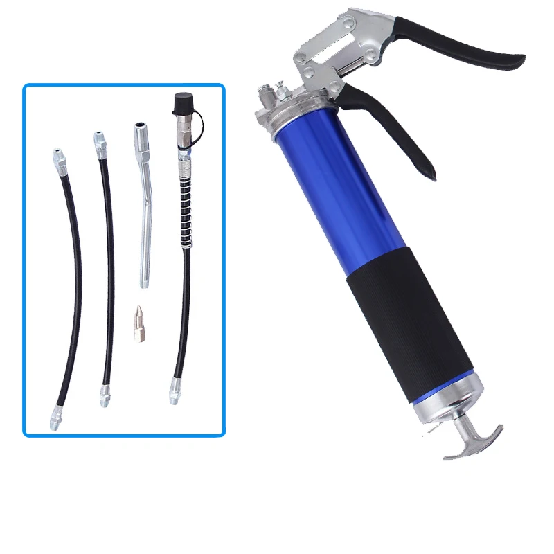 Manual-Grip-Grease-Gun-Set-High-pressure-Pistol-type-Grease-Gun-Flexi ...