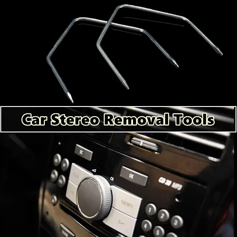 2x Car Radio Stereo Removal Release Keys Extraction Tools Pins For ...