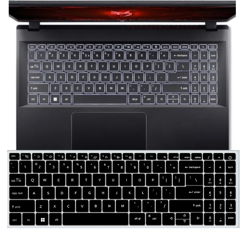 Cubierta-protectora-para-teclado-de-port-til-Acer-Nitro-V15-ANV15-51 ...