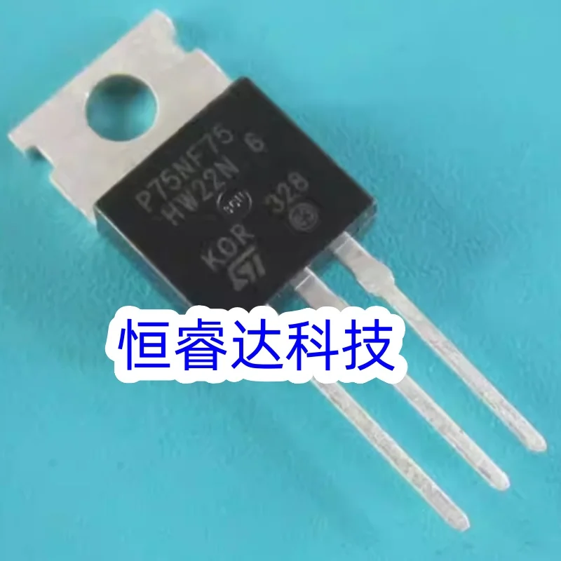 10Pcs - 50Pcs/Lot 100% Real Original New Imported P75NF75 STP75NF75 ...