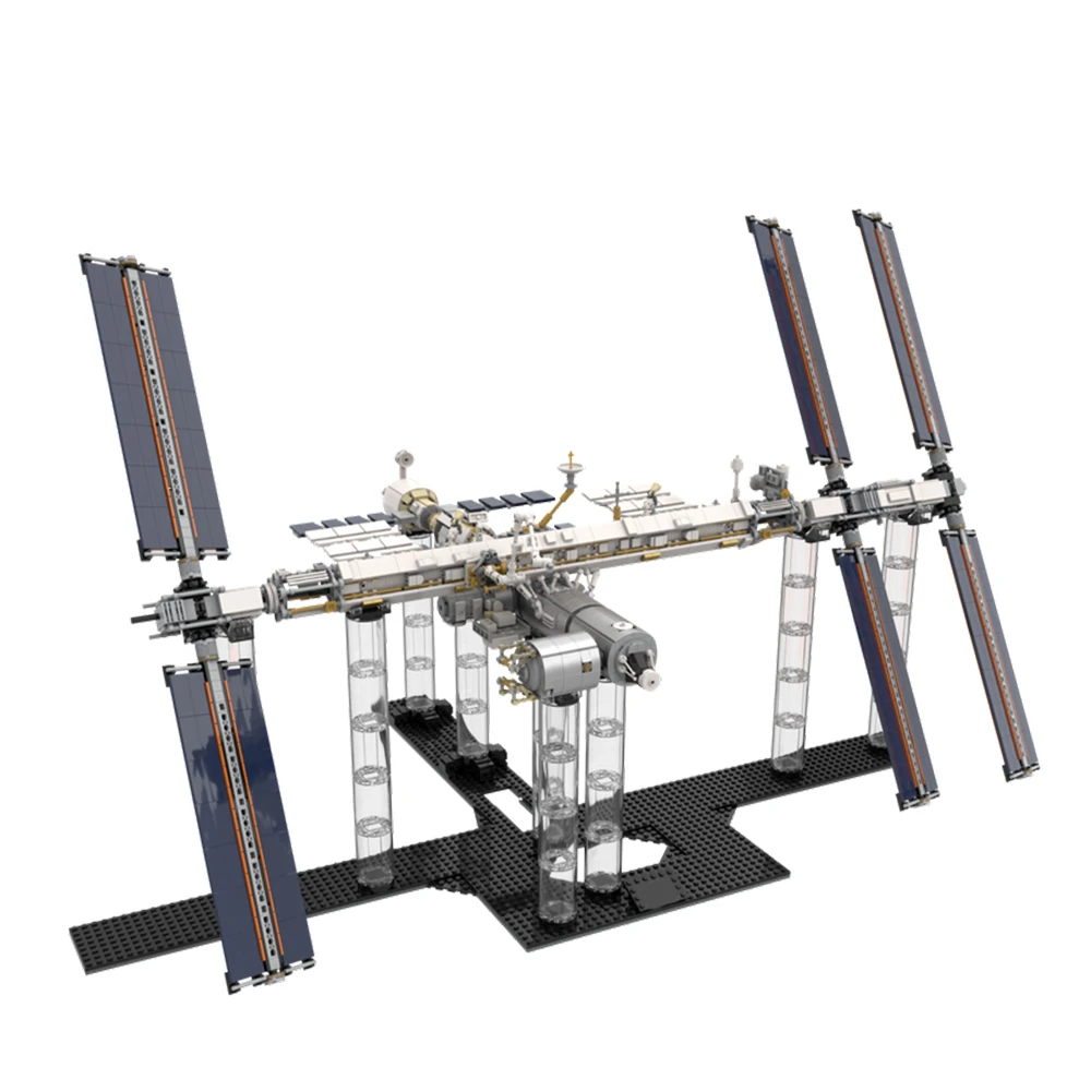 1:110 Scale International Space Station ISS Building Block Set ...