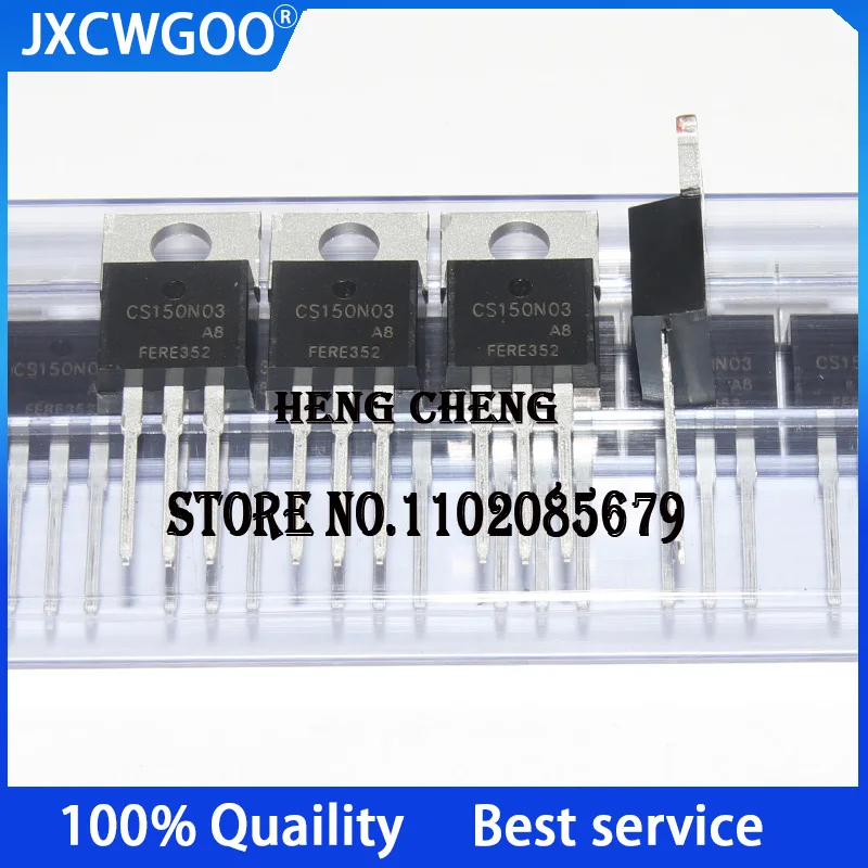 スイッチ効果トランジスタ,10個,cs150n03a8 cs150n03〜220 nチャネル,30v,150a - AliExpress 502