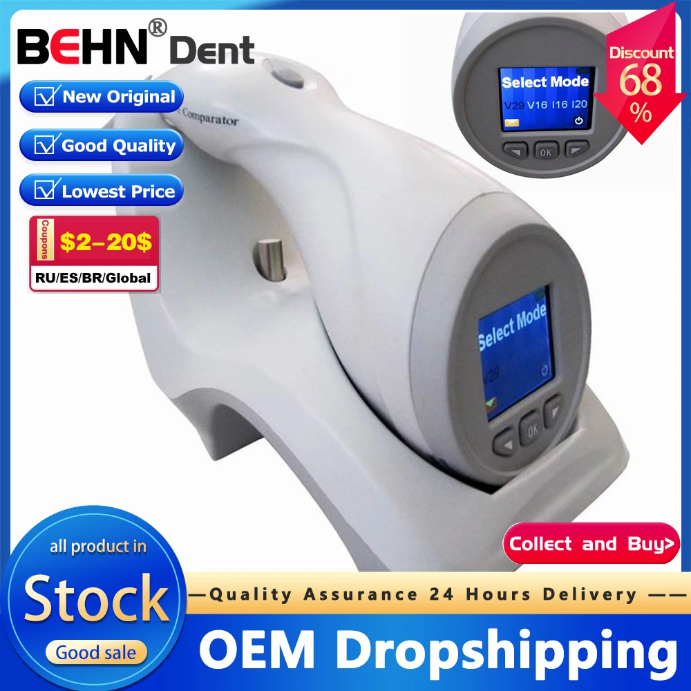 Dental-Digital-Shade-Guide-Tooth-Color-Comparator-Medical-Device-Teeth ...