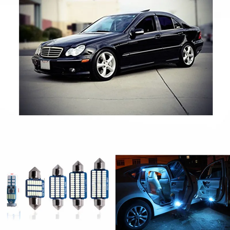 11pcs-CANBUS-Error-Free-LED-Interior-Light-Kit-Package-for-mercedes ...