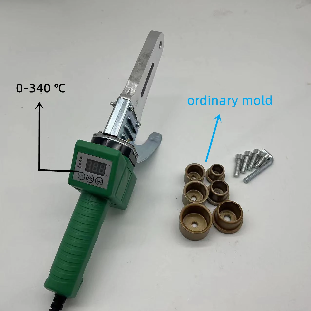 free shipping digital temperature display controled PPR welding machine ...