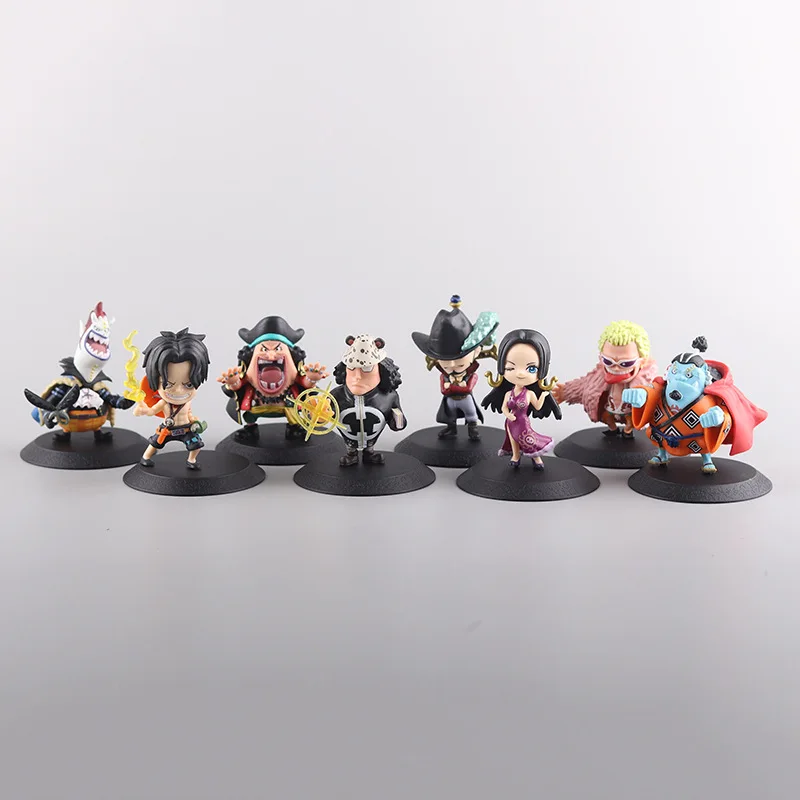 Anime-One-Piece-Figures-Model-Dolls-Toys-Cute-Luffy-Oka-Shichibukai-Ace ...