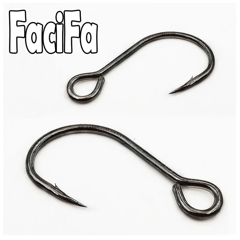20-or-100-pcs-big-eyelet-fishing-hook-Single-Crank-hook-fishhook-fish ...