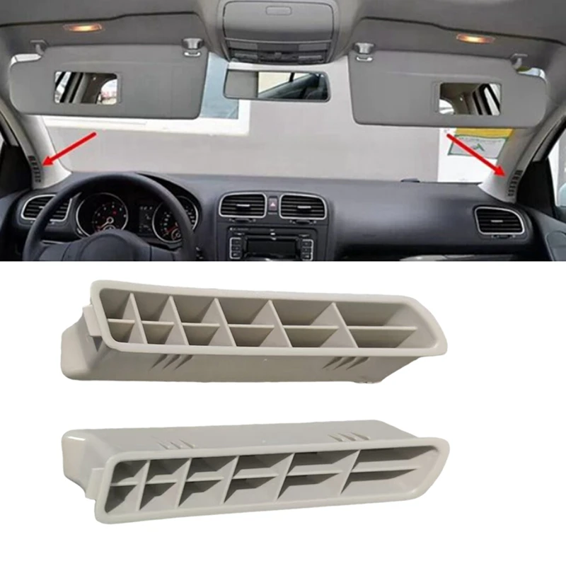 Car A-Pillar Air Outlet Grille Front Window Air Conditioning Vents For ...