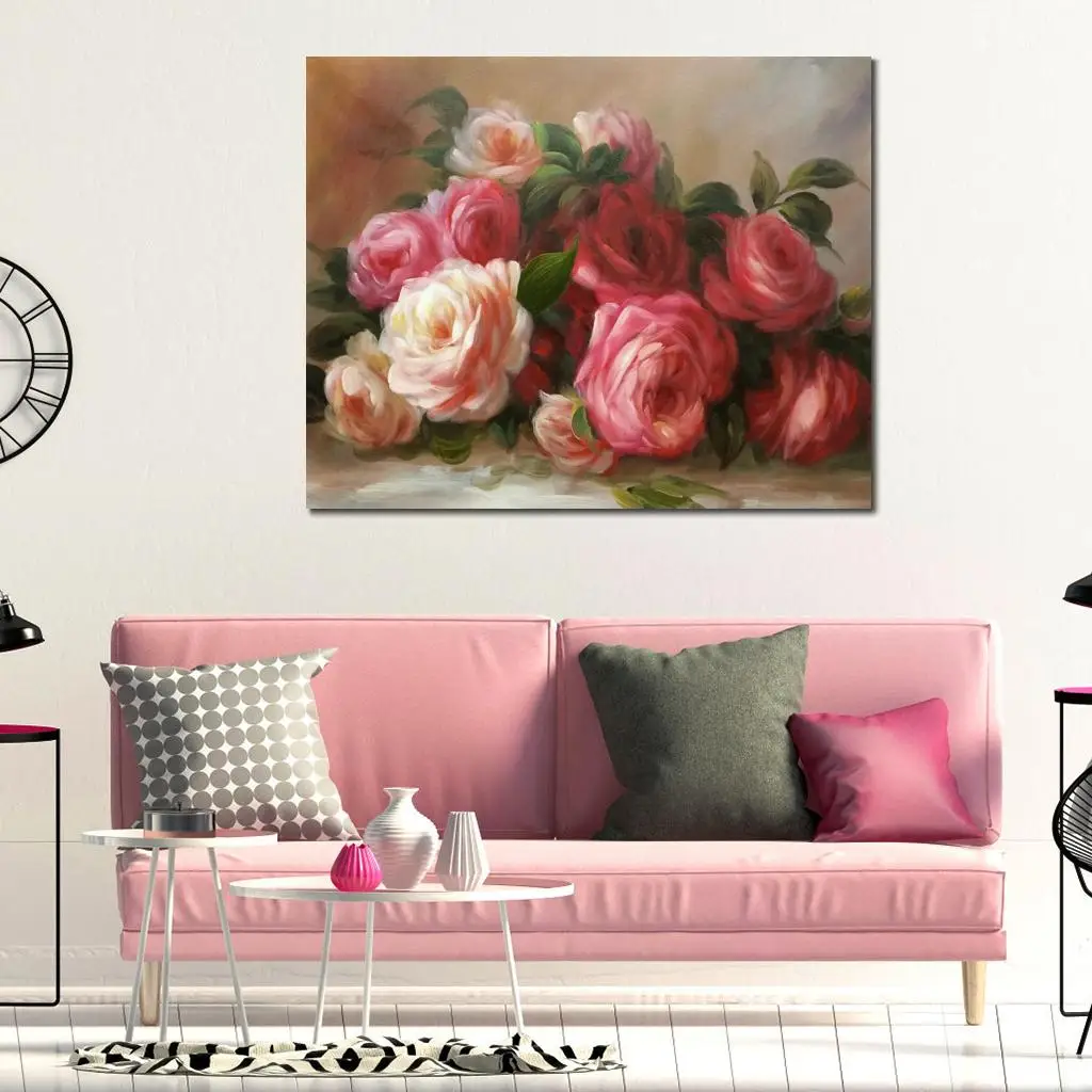 Impressionist-Art-for-Sale-Discarded-Roses-by-Pierre-Auguste-Renoir ...