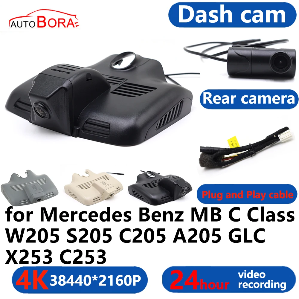 AutoBora-4K-Wifi-3840-2160-Car-DVR-Dash-Cam-Camera-24H-Video-for ...