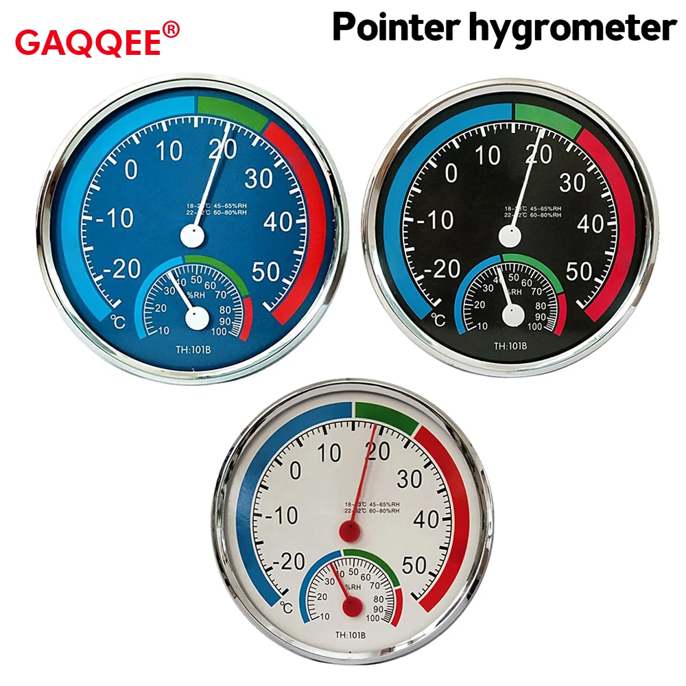 2 In 1 Pointer Thermometer Thermohygrometer Indoor Outdoor Hygrometer ...