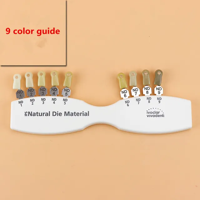 A-D 20 IPS Shade Tabs Ivoclar Vivadent Dental Shade Guide - A-D ...