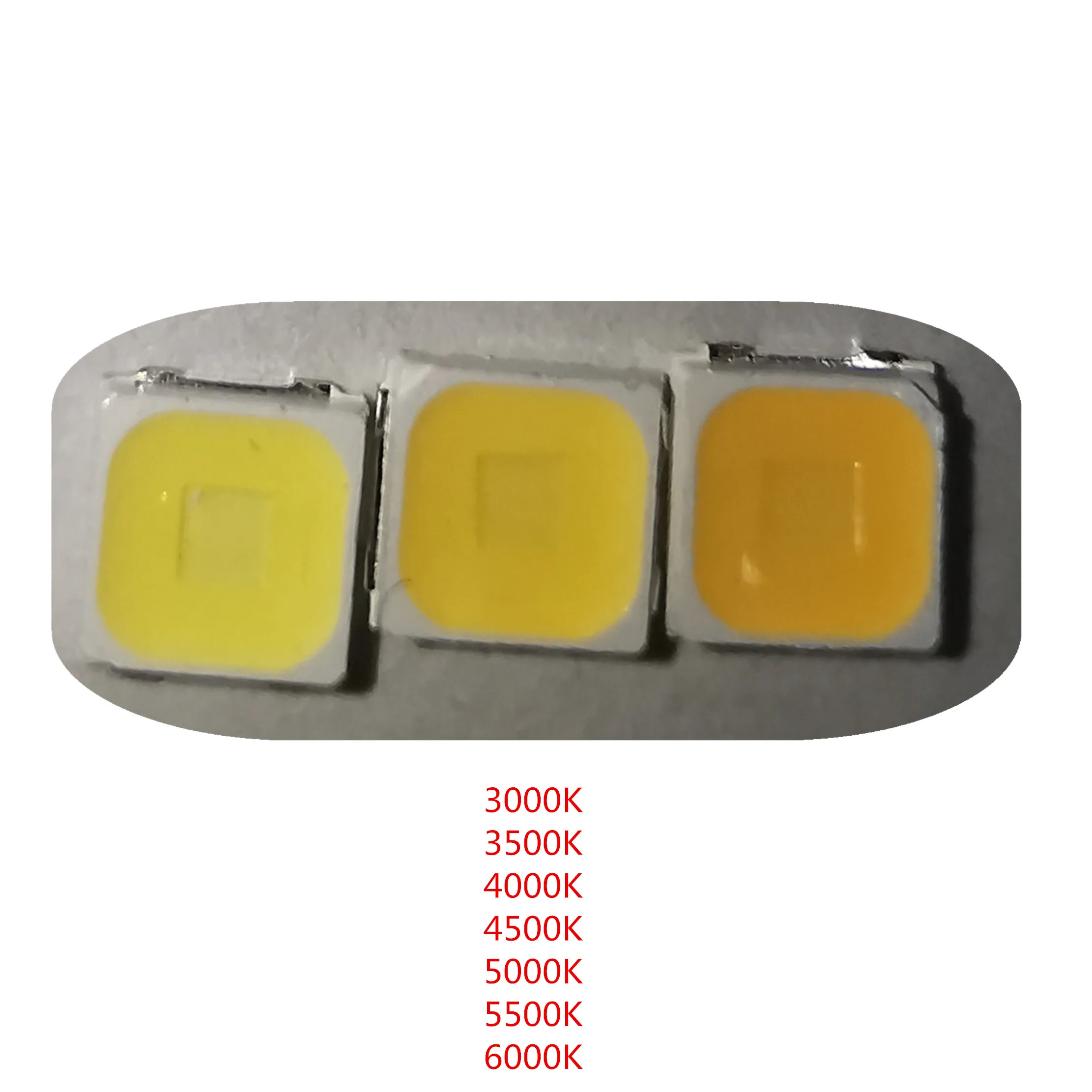 2W 3V Led Light Beads Chips LM301H LM301B CRI80 3000K 4000K 5000K ...