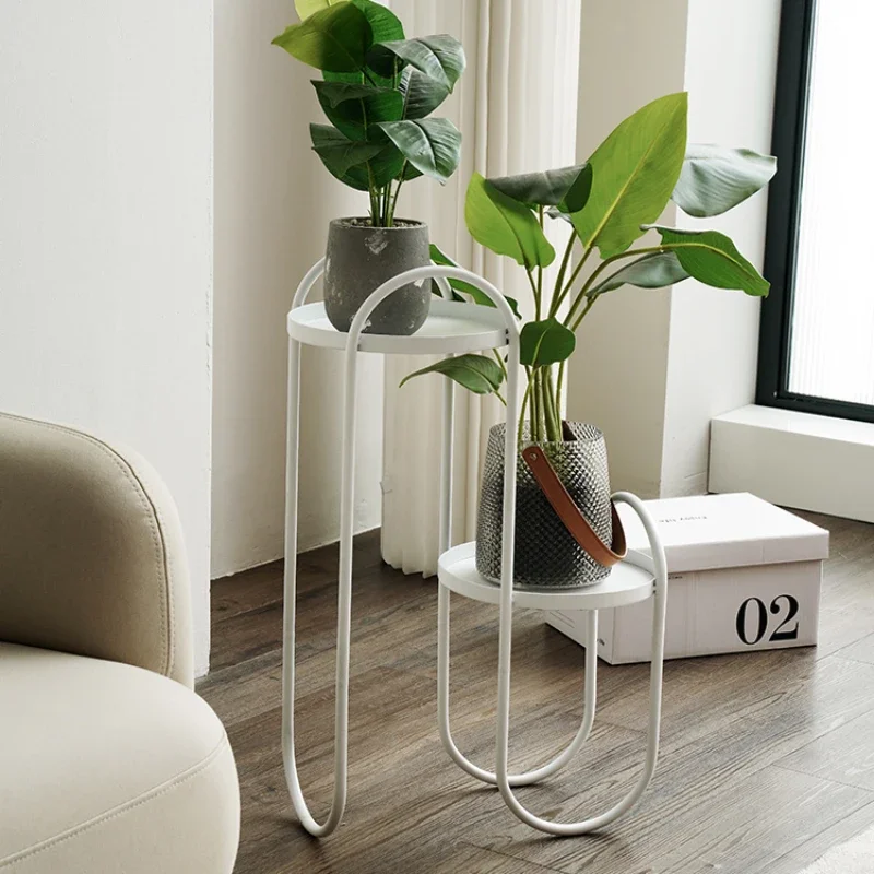 Nordic-Flower-Stand-Creative-Double-Layer-Rack-for-Plants-Green-Luo ...