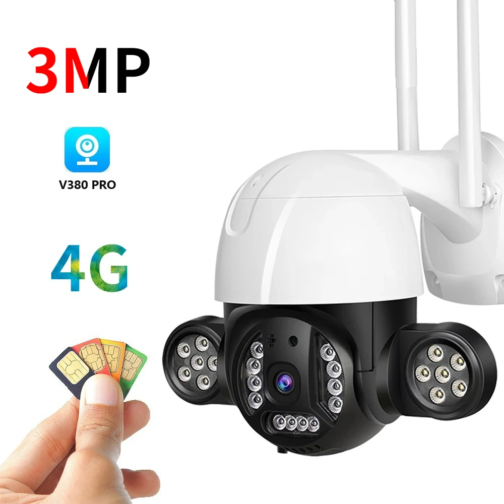 Outdoor-Camera-V380-Pro-4G-Lte-Sim-3MP-Video-Security-Cctv-Wireless ...