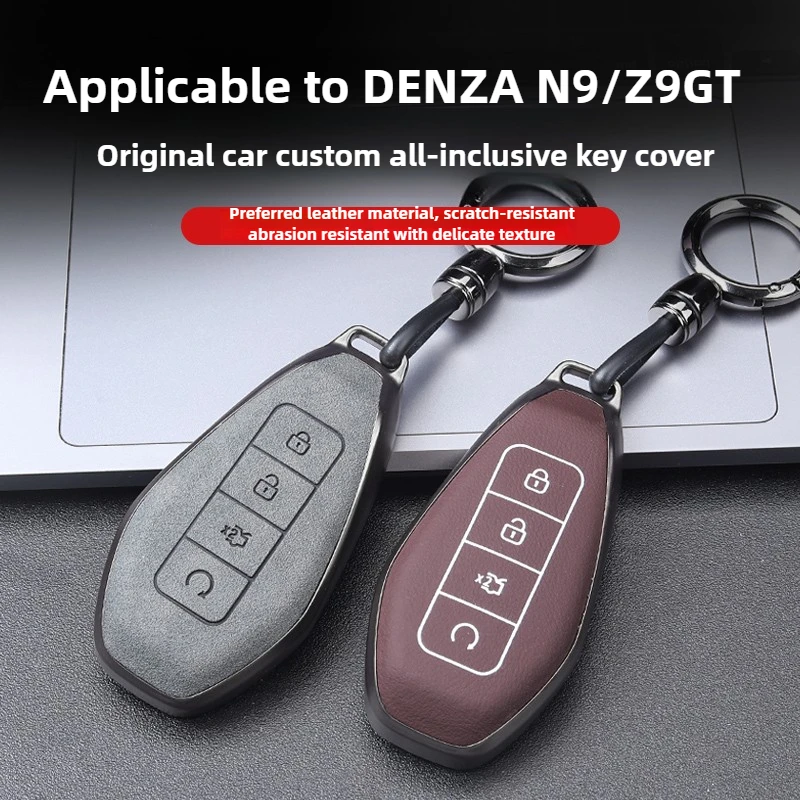 Special DENZA Z9GT/N9 key bag Simple TPU leather car key protective ...