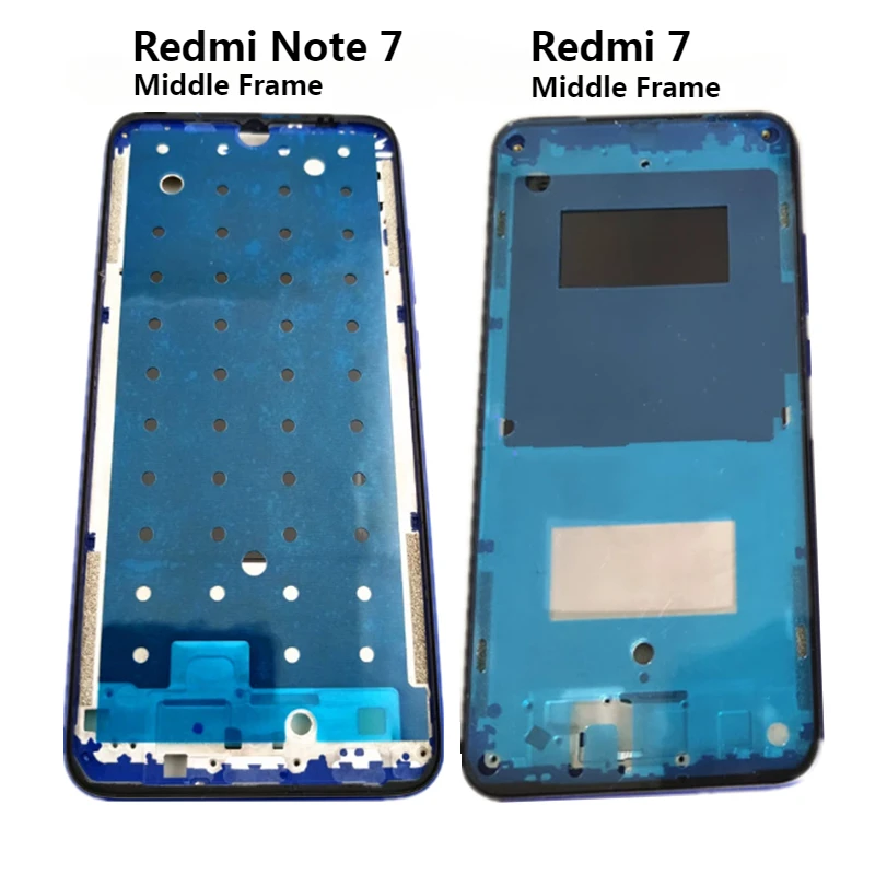 For Redmi Note 7 New for Xiaomi Redmi Note 7 Redmi7 Housing Middle ...
