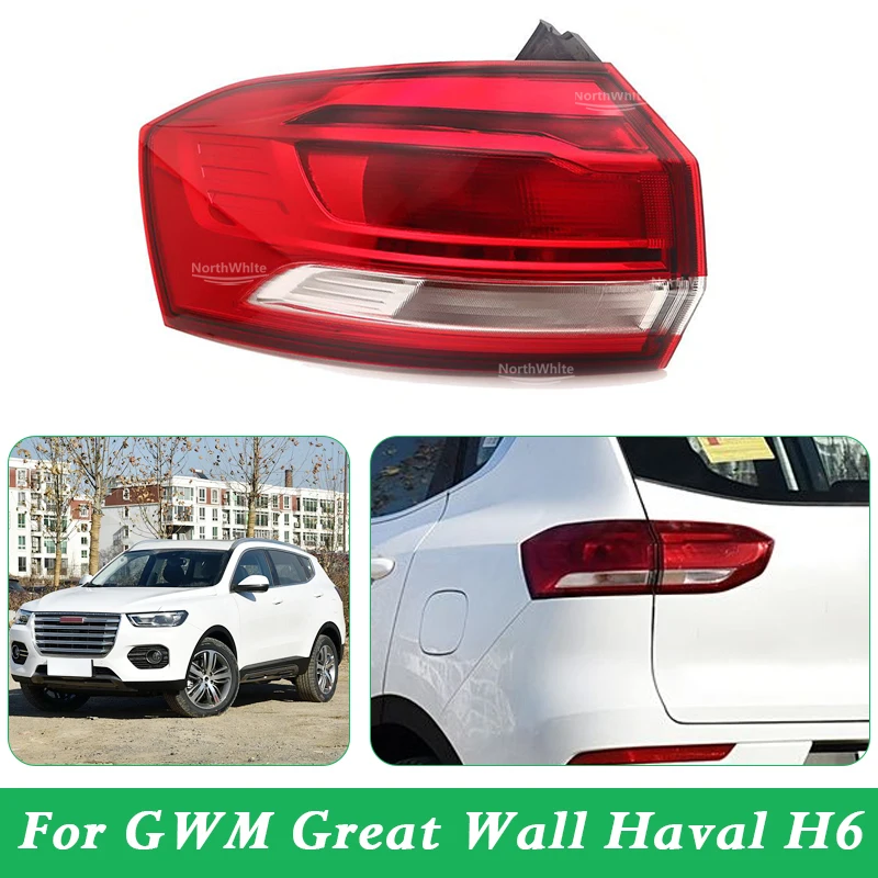 Taillights Taillamps Brake Light For GWM Great Wall Haval H6 Red LOGO ...