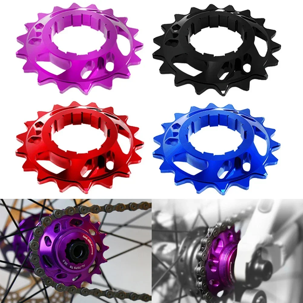 Single-Speed-Flywheel-Conversion-Kit-18T-Cassette-Cog-MTB-Road-Bike ...