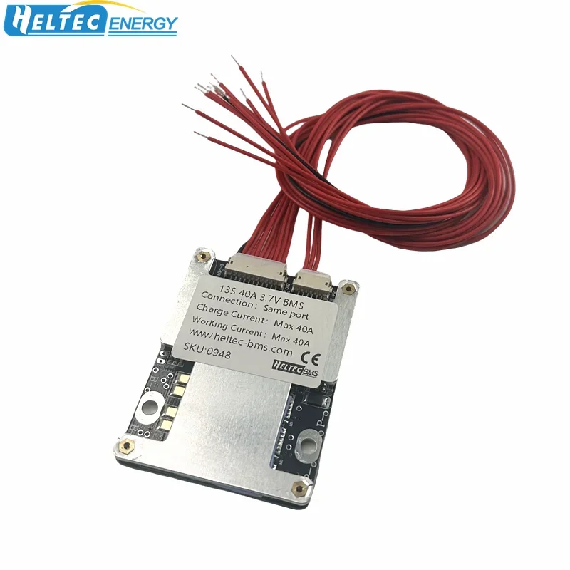 Heltec 10–16S Smart BMS – 30A/50A/80A Battery Management System for 24V–48V Li-ion & LFP Packs