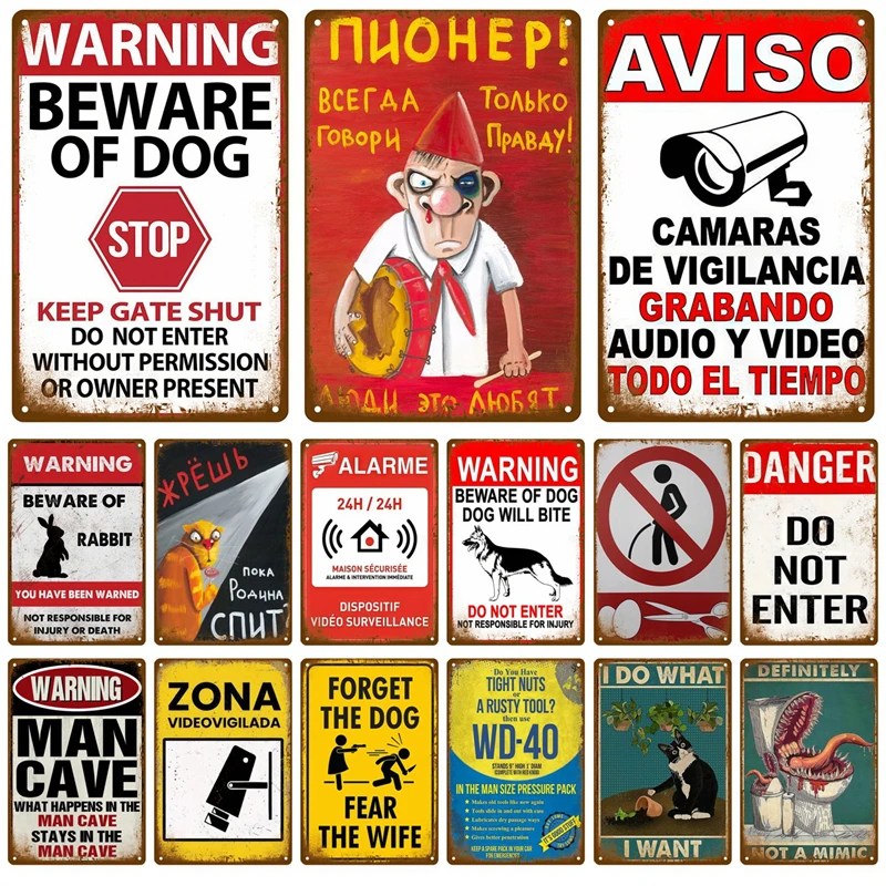 Tin-Sign-Poster-Metal-Plate-For-Garage-Home-Man-Cave-Wall-Decor-Art ...