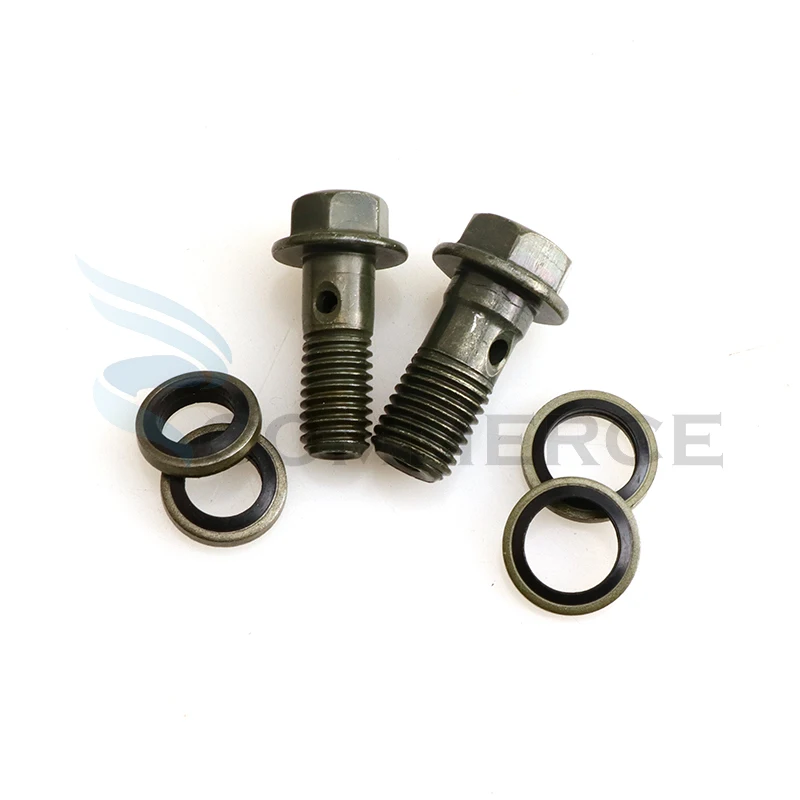 Motorcycle Brake Tube Screws | Motorcycle Brake Hose Screw | Screw Hose ...