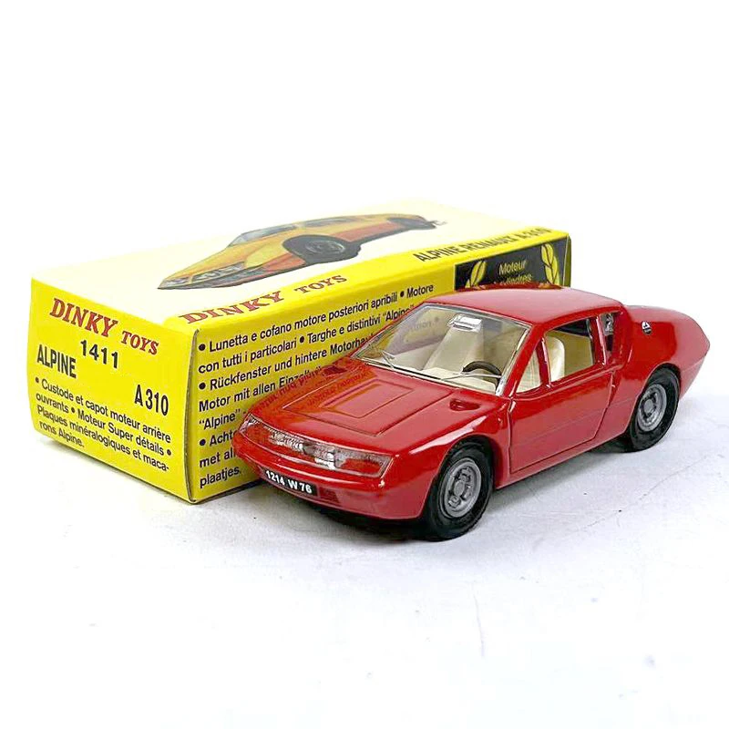 DINKY TOYS 1:43 ALPINE A310 Alloy Car Diecasts & Toy Vehicles Car Model ...