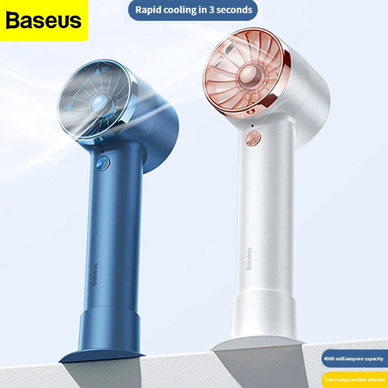 Baseus-Handheld-Cute-Small-Fan-Portable-Desktop-Small-USB-Charging ...