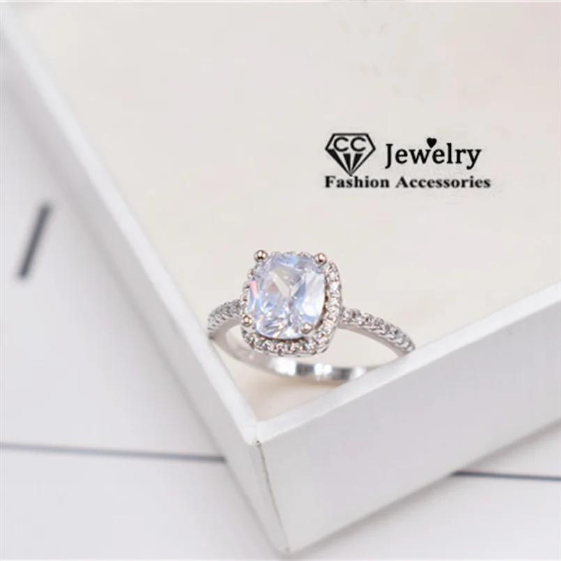 CC-Diamant-Rings-For-Women-Wedding-Engagement-Jewelry-9-7mm-Rectangle ...