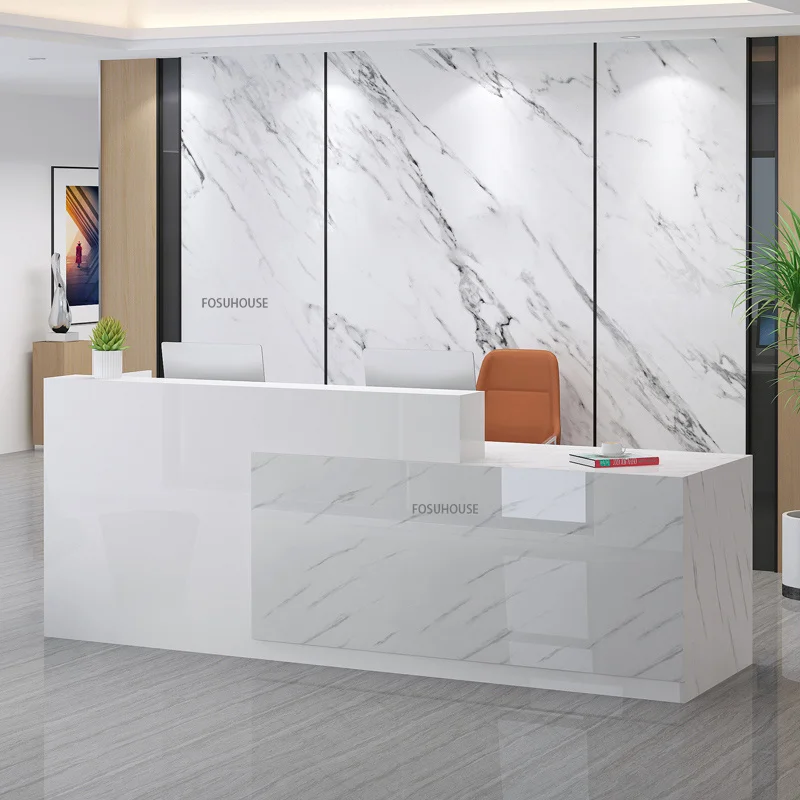Modern Reception Desk For Beauty Salon Bar Counter Cashier Desks Modern ...