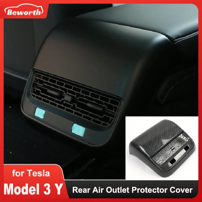 Rear-Air-Outlet-Cover-for-Tesla-Model-Y-3-Exhaust-Vent-Full-Cover-with ...