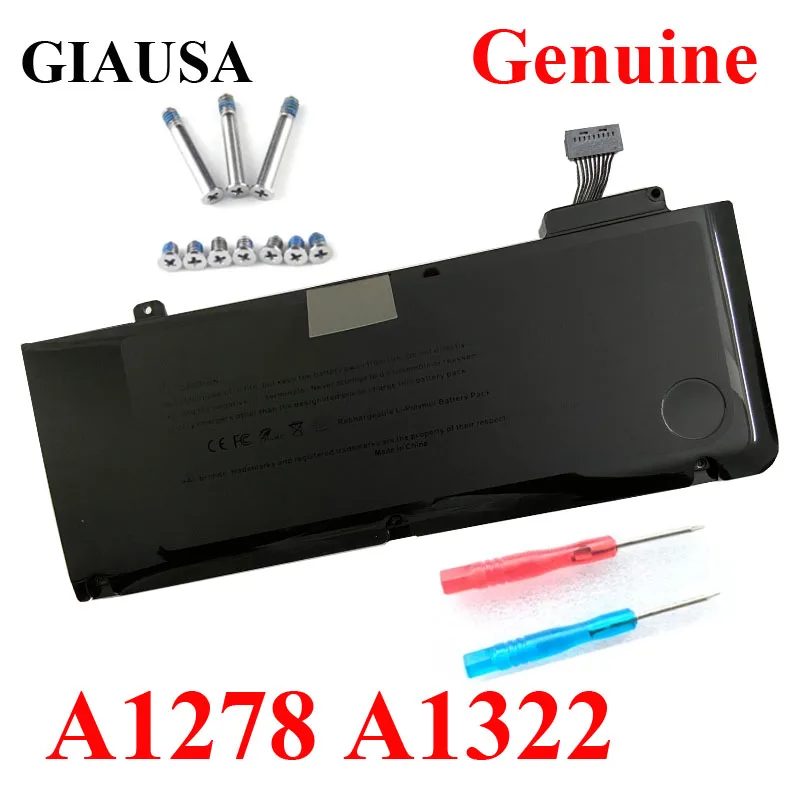 Genuine A1322 A1278 Battery for Apple Macbook Pro 13'' Inch A1278 2009 ...