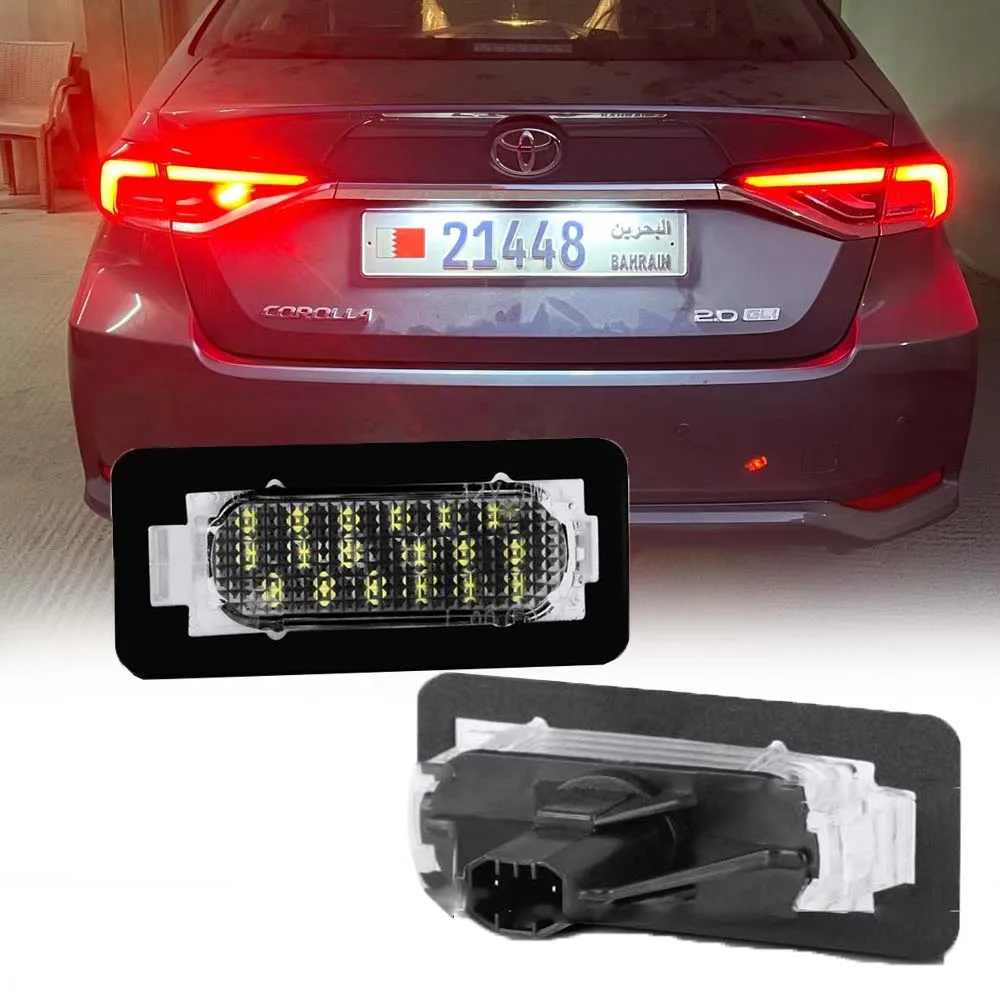 2015 Corolla License Plate Bulb