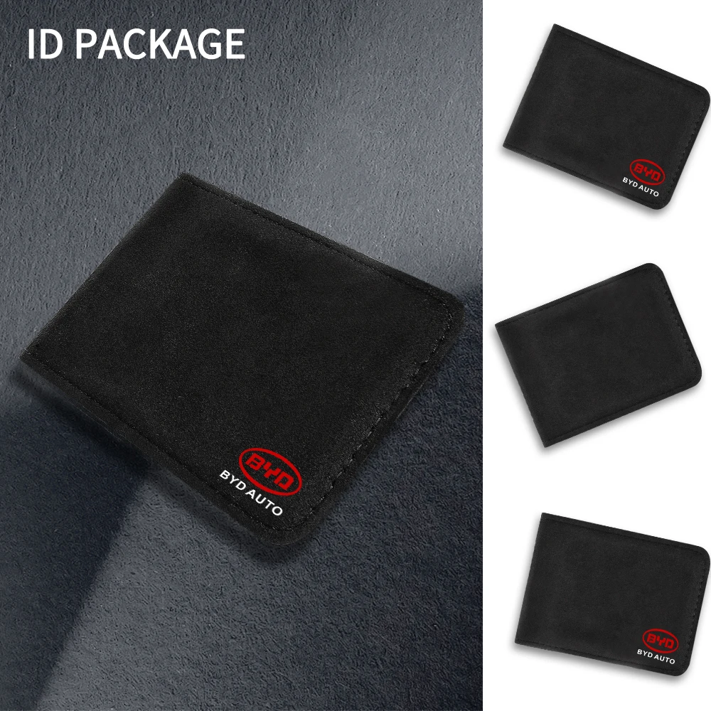 1Pcs Car Styling Logo ID Card Driver License Package Auto Accessories ...