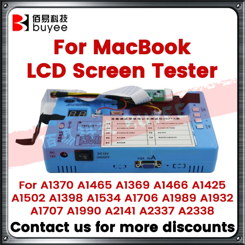 LCD-Screen-Tester-For-MacBook-Display-Panel-Test-Tool-2021A-2023A-A1706 ...
