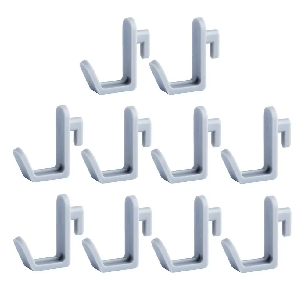 Dur-vel-Plastic-Hole-Board-Hook-Cabide-obl-quo-port-til-Pegboard-Hook-Cremalheira-de ...