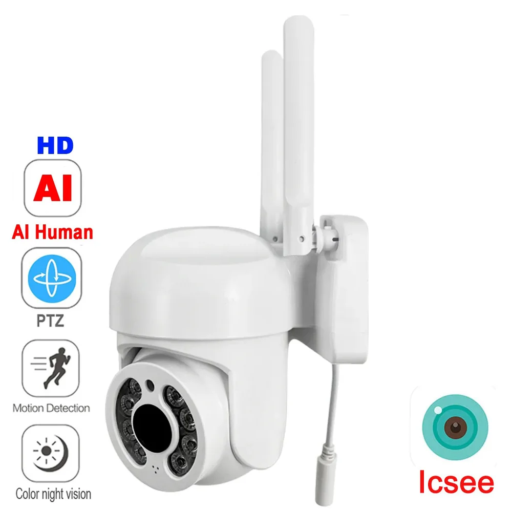 Icsee-PTZ-IP-Camera-WIFI-Surveillance-Security-Video-CCTV-Outdoor-Audio ...