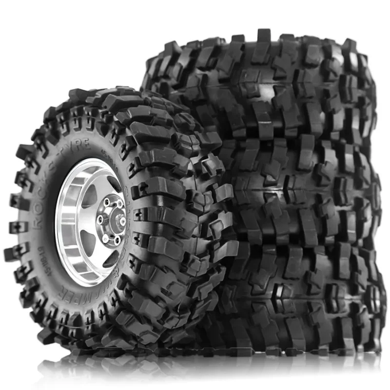 RS Red Spider 1.9 Crawler Tires for TRX4 SCX10 D90 118mm OD 45mm Wide ...
