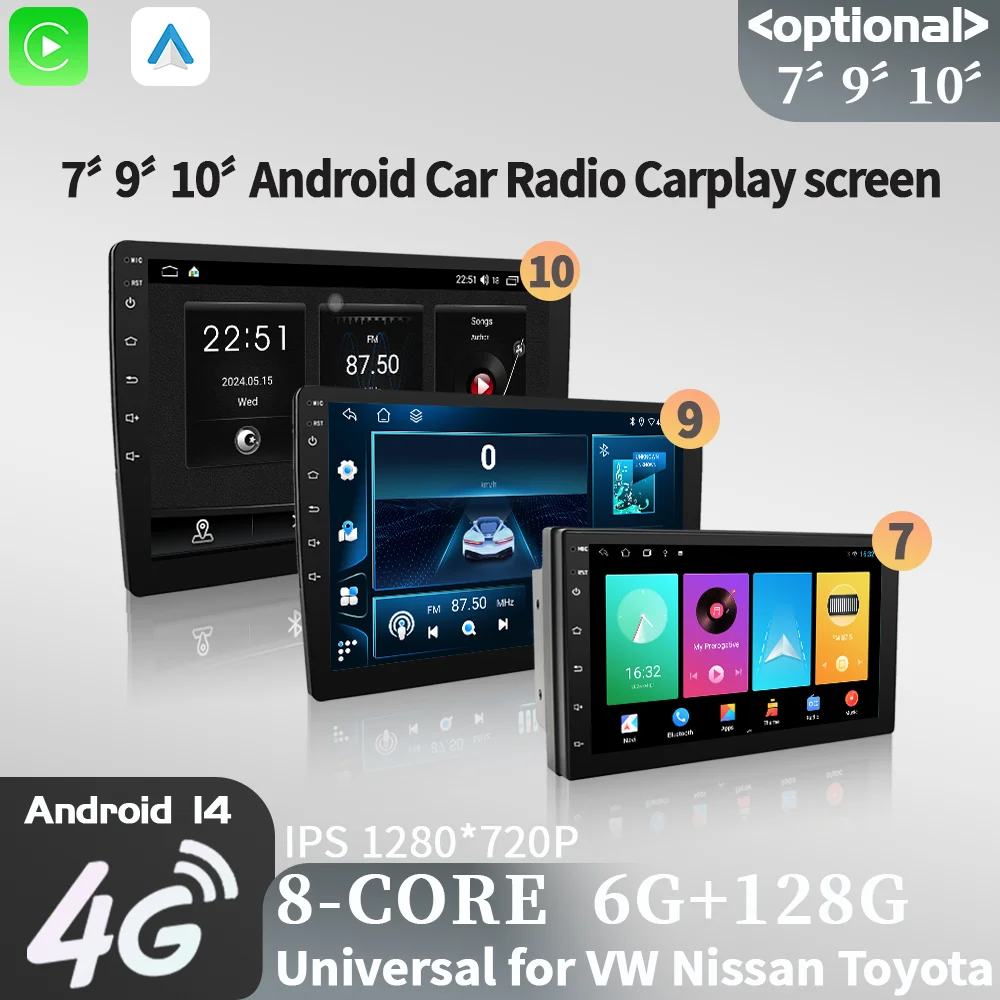R-dio-do-carro-Android-Carplay-Screen-Stereo-GPS-Sem-fio-Bluetooth ...