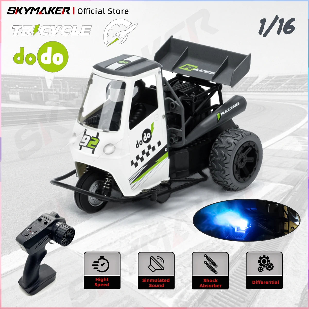 Why the S810 1/16 RC Car is the Best Remote Control Trike for Kids and ...