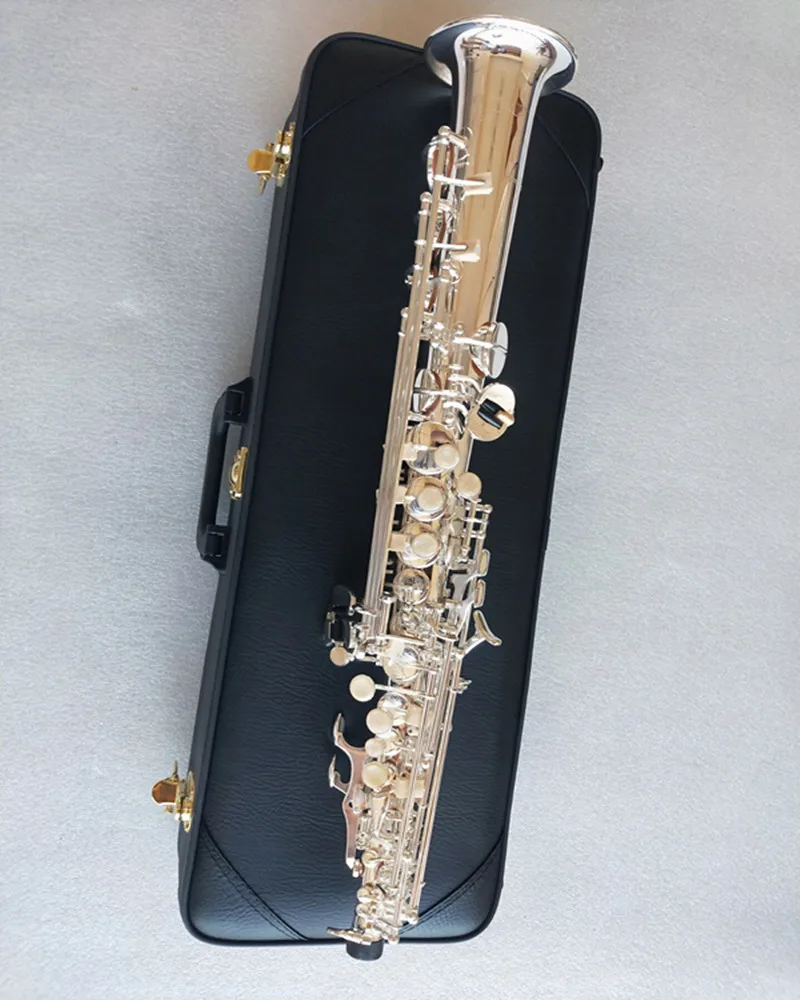 Yanagisawa-saxo Soprano plateado de S-992, instrumento BB de música ...