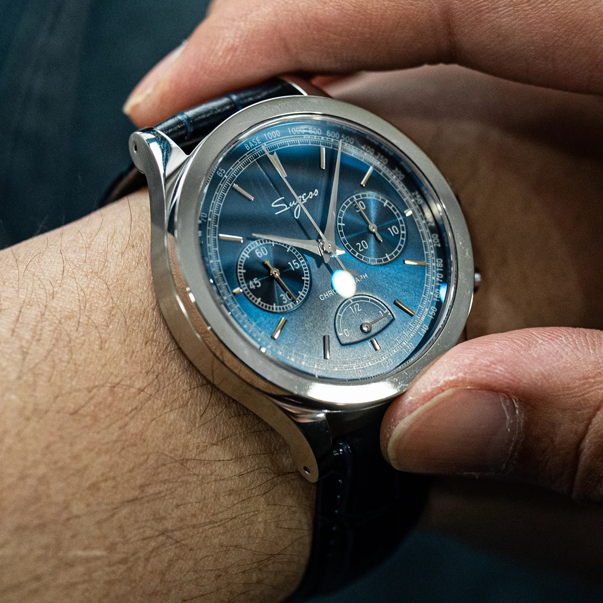 Chronograph Mechanical Watch Seagull Sugess New Men's Watch 1963 ...